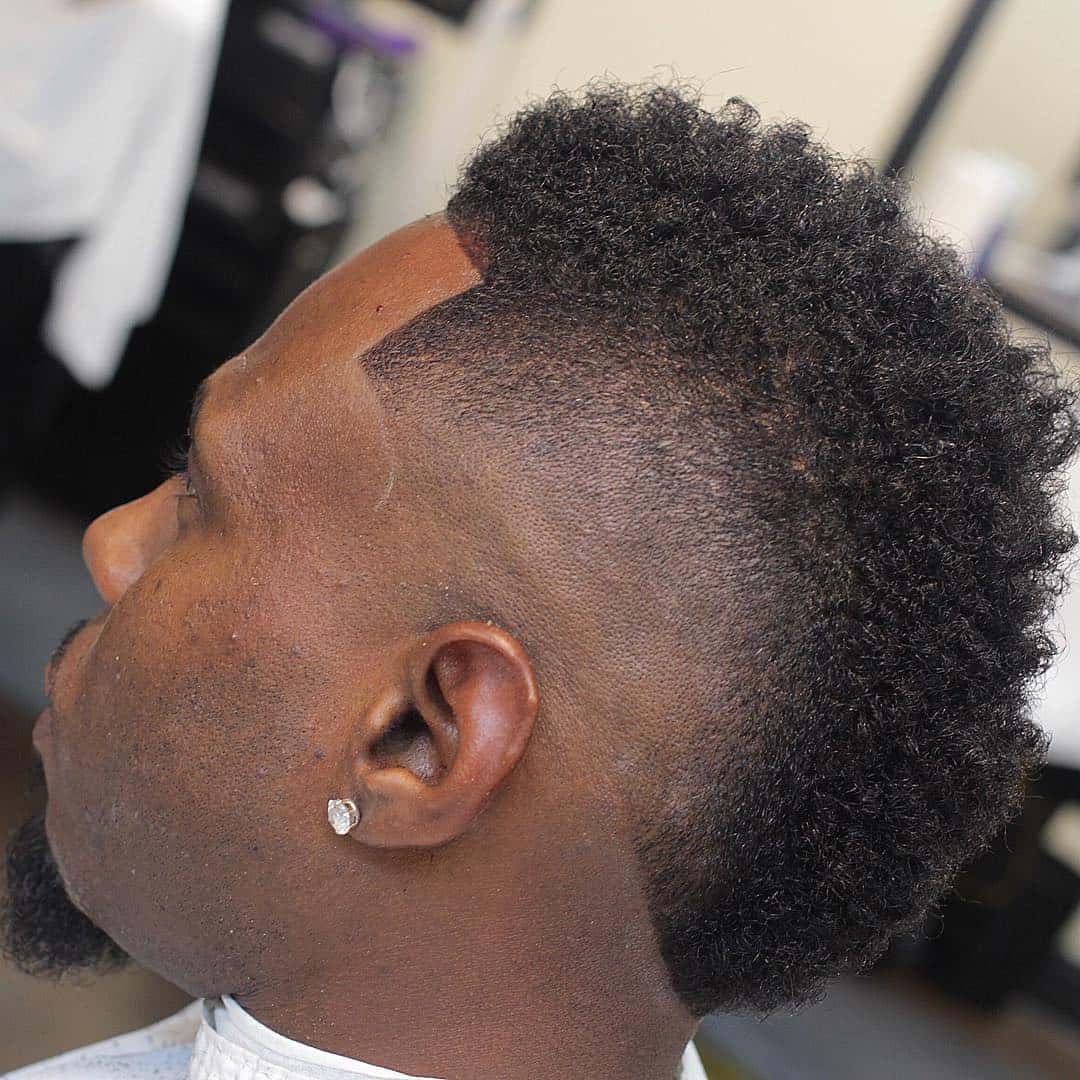 70 Stunning Curly Mohawk Designs - [2021 Bad-boy Style]